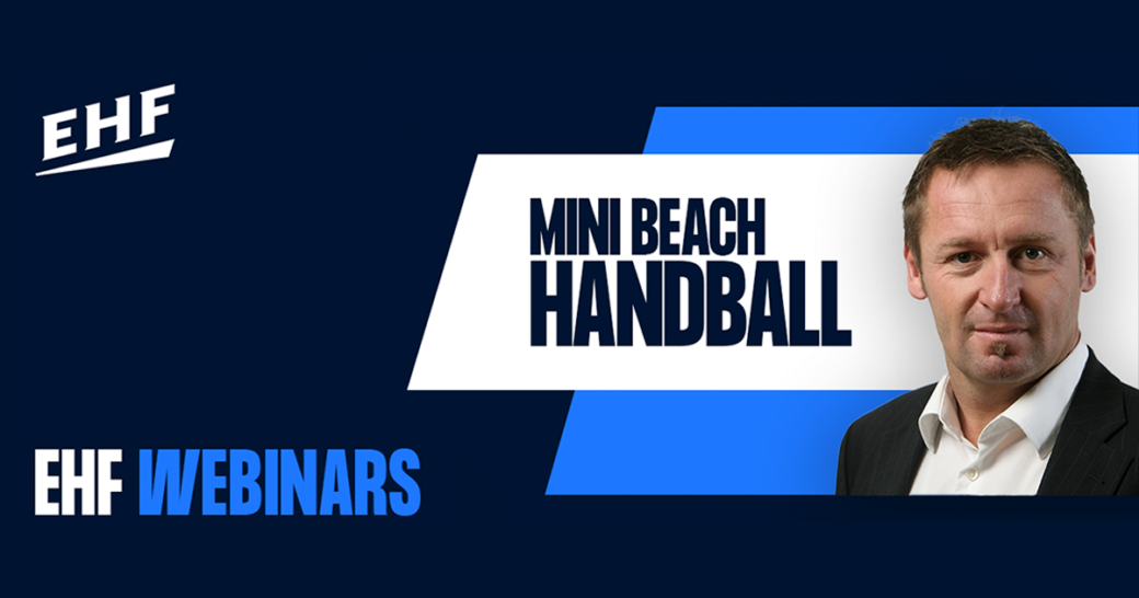 EHF Webinars 2023: Mini Andebol de Praia – Federação de Andebol de Portugal